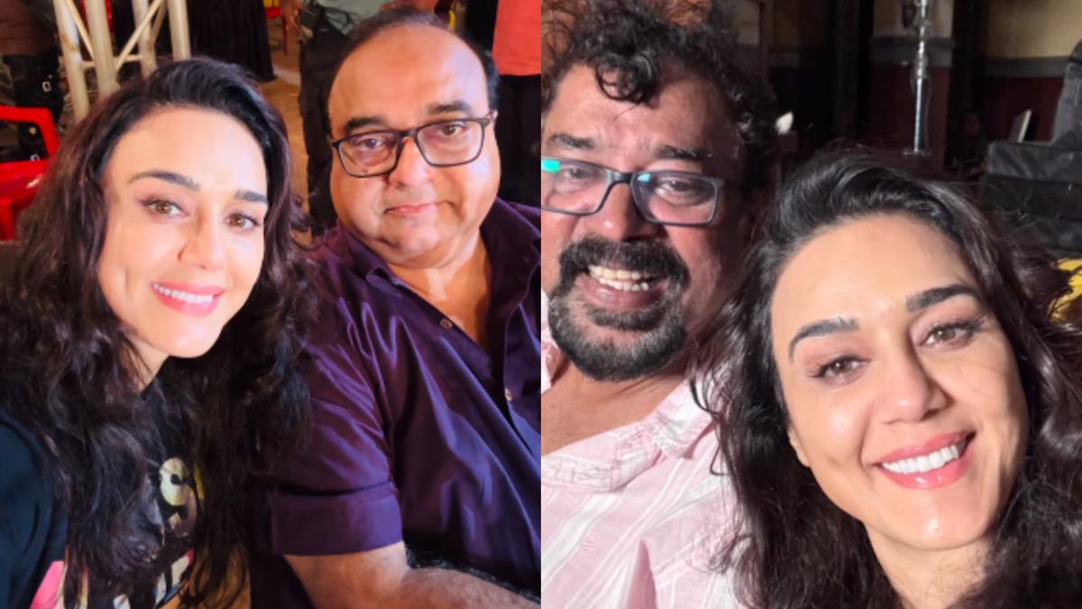 Preity Zinta wraps shooting for ‘Lahore 1947’ - The Hindu